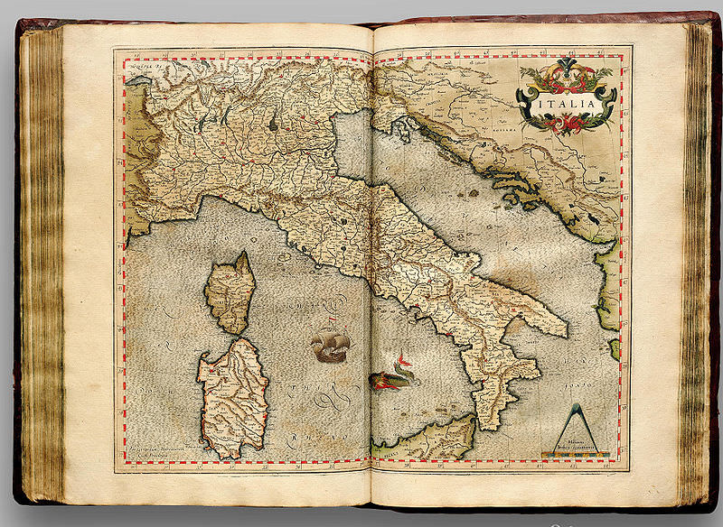 16th century map of Italy - Medievalists.net