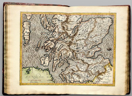 16th century map of Scotland - Medievalists.net