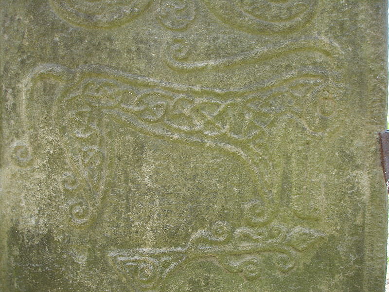 Pictish beast as depicted on the St Giles' Stone in the yard on Elgin ...