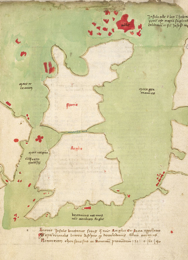Medieval Maps of Britain - Medievalists.net