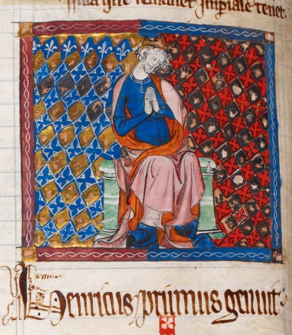 Henry_I_Cotton_Claudius_D._ii,_f._45v. - Medievalists.net