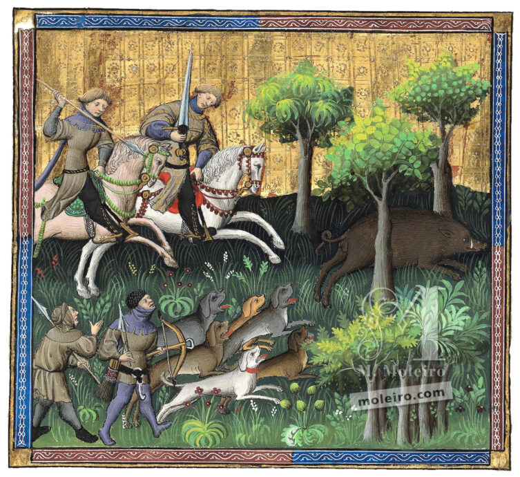 Medieval Manuscripts: The Book of the Hunt, by Gaston Fébus