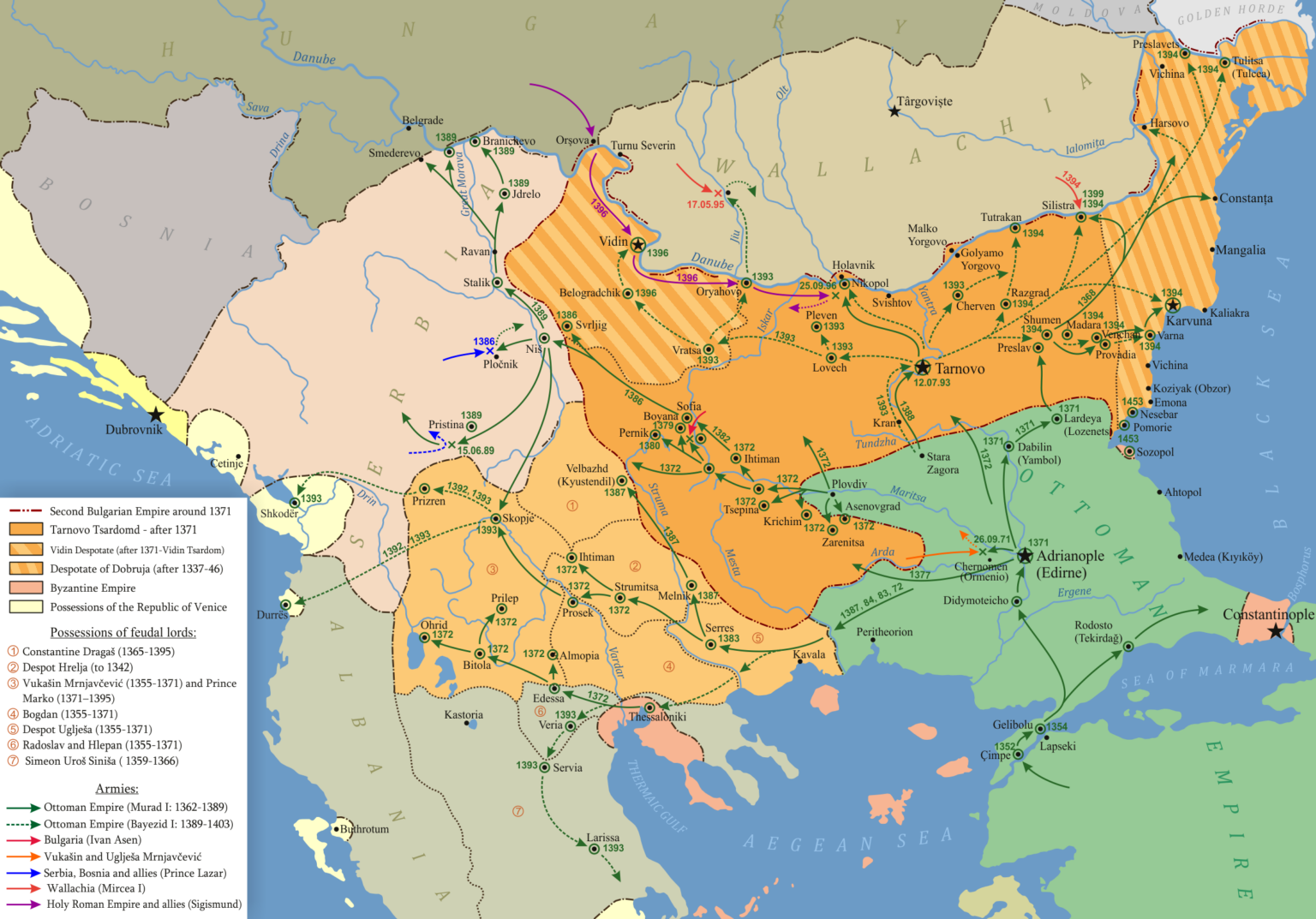 The Ottomans in Medieval Eastern Europe