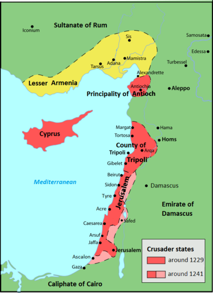 Map_Crusader_states_1240-eng - Medievalists.net