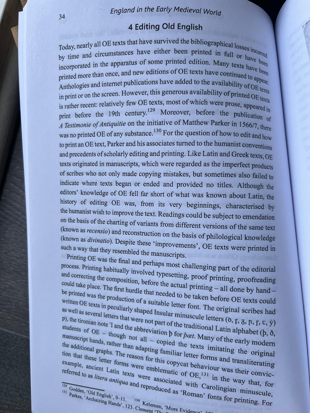 New Medieval Books: Recovering Old English - Medievalists.net