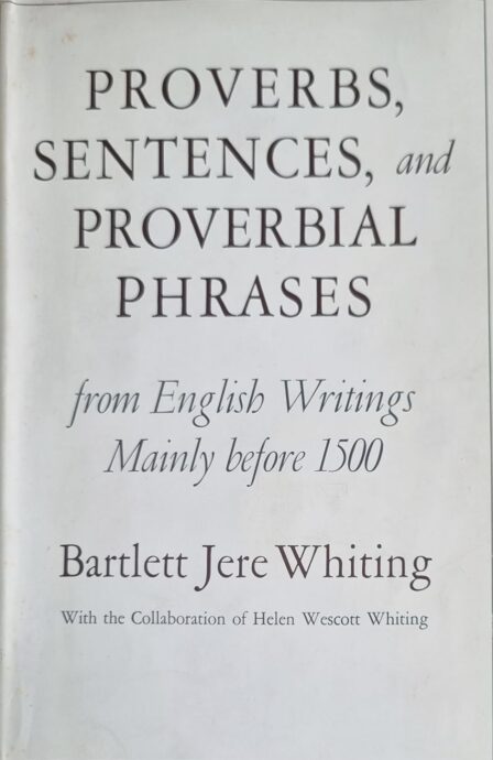 23 Fascinating Old English Phrases and Medieval Proverbs - Medievalists.net