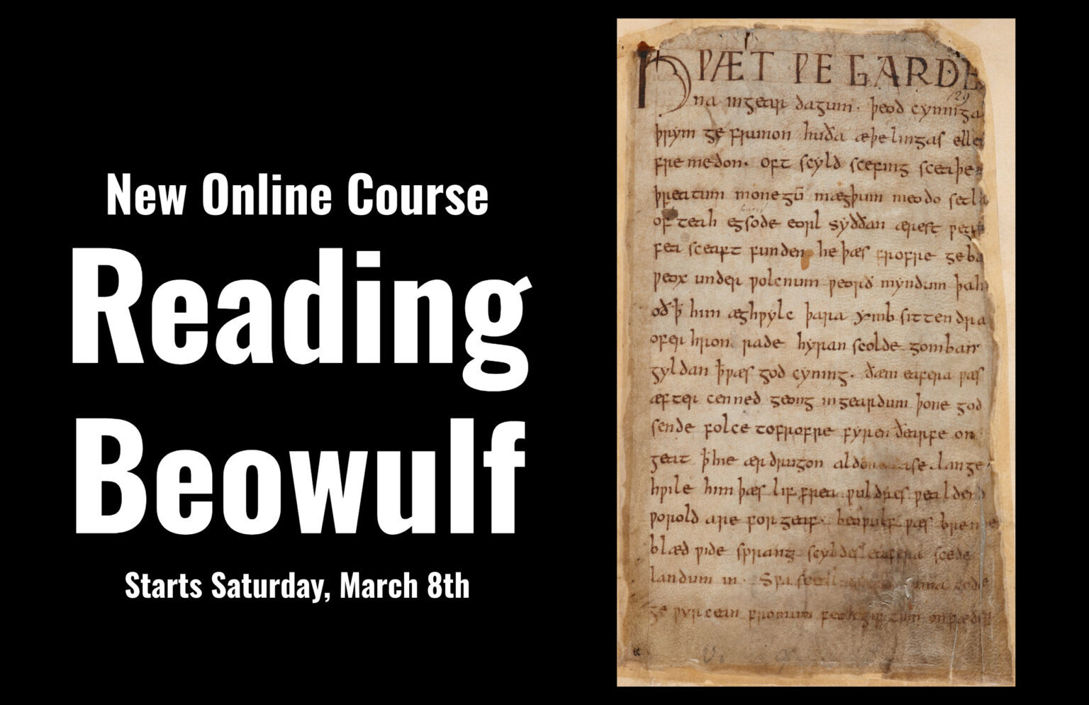 New Online Course: Reading Beowulf - Medievalists.net