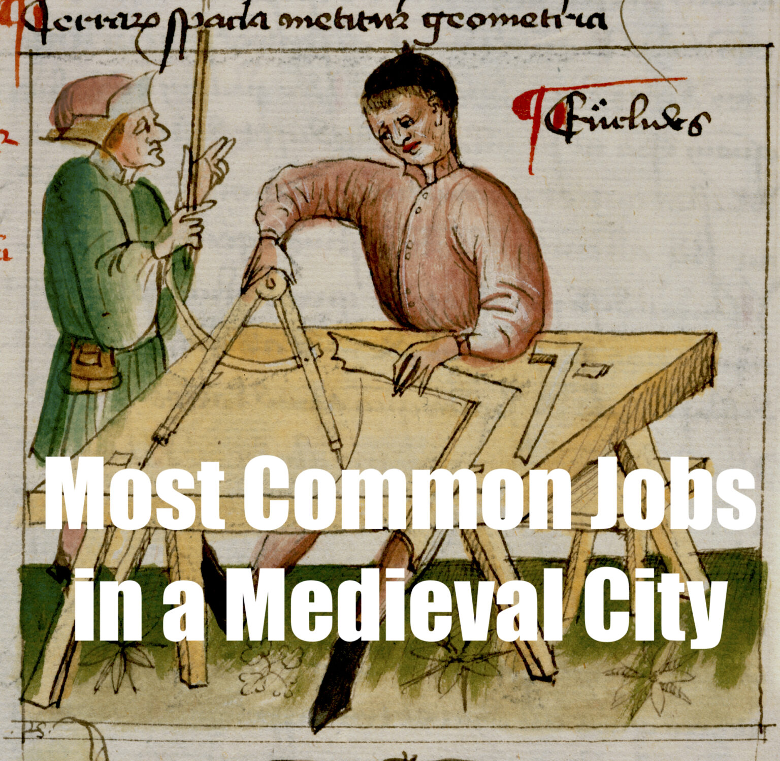 The 10 Most Common Jobs in a Medieval City - Medievalists.net