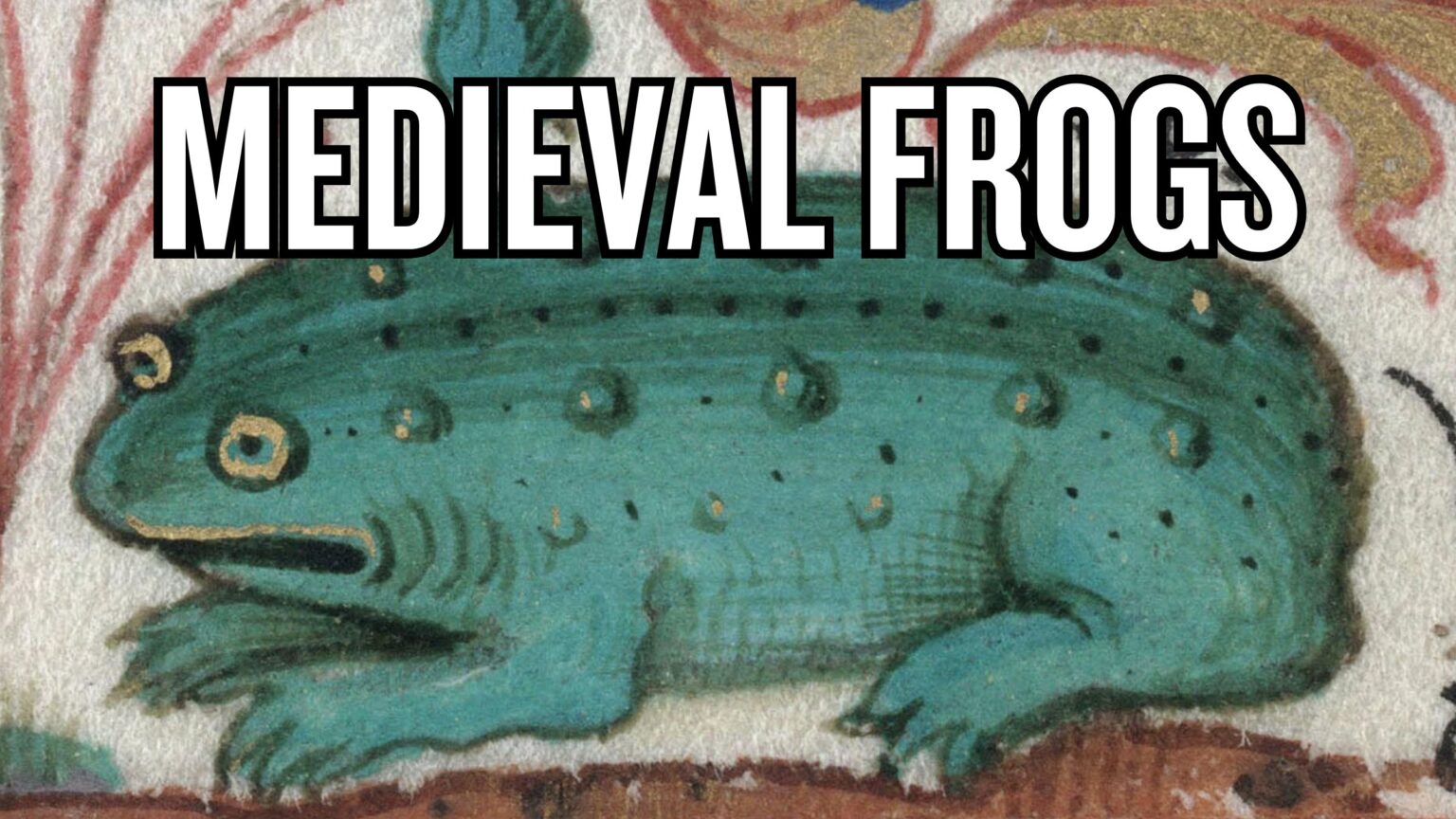 The Medieval Frog: From Healing Charm to Cautionary Tale - Medievalists.net